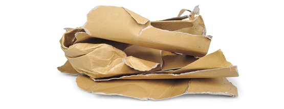 Indsamling af kartonaffald hos Marius Pedersen A/S